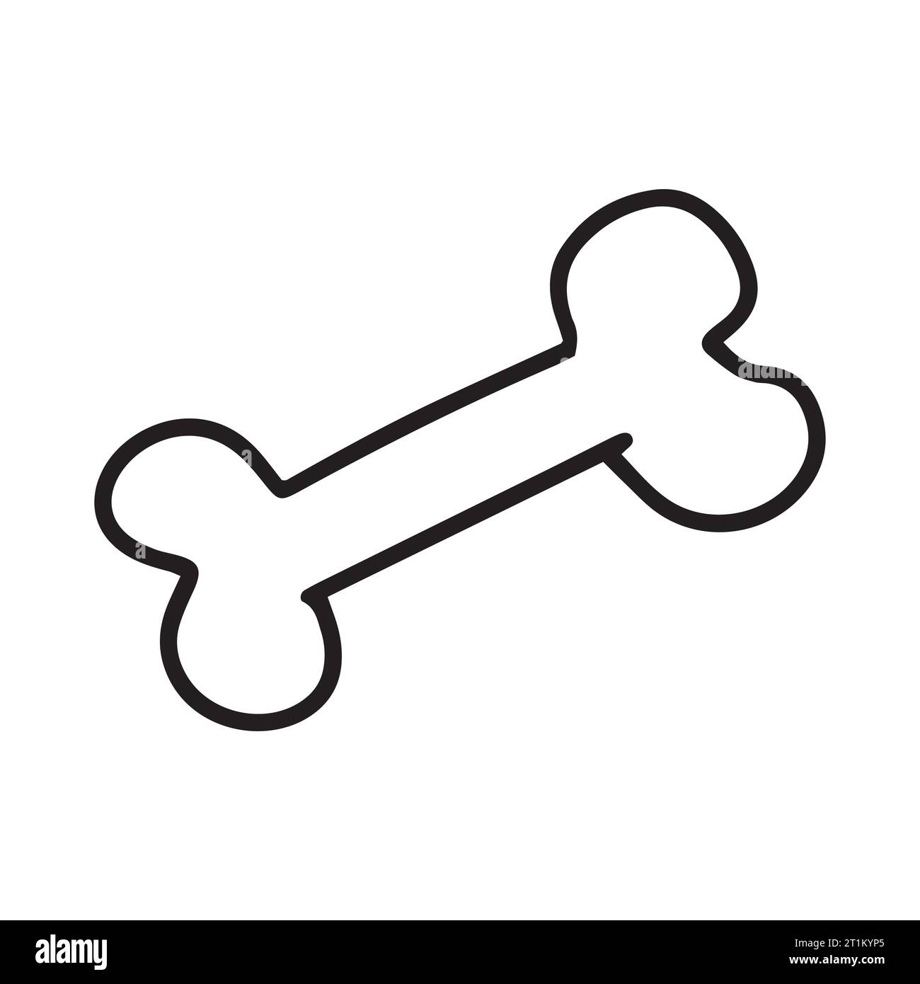 Bone for dog template logo Stock Vector Image & Art - Alamy