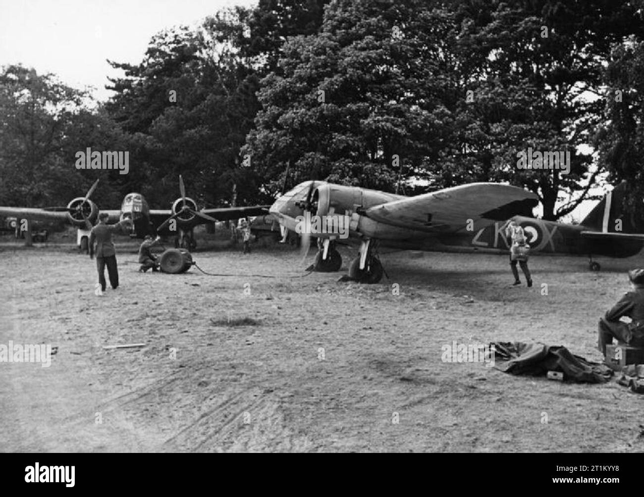 RAF Fighter Command 1940 Blenheim Mk IFs of No. 25 Squadron at ...