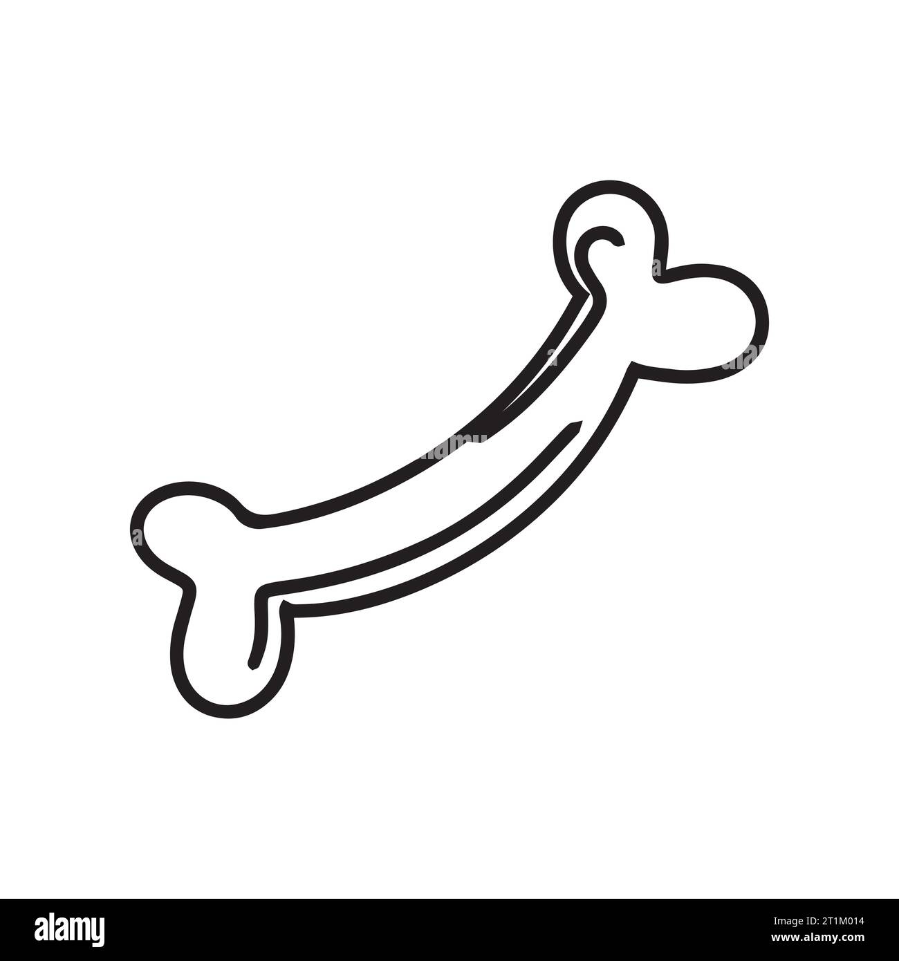 Bone for dog template logo Stock Vector Image & Art - Alamy