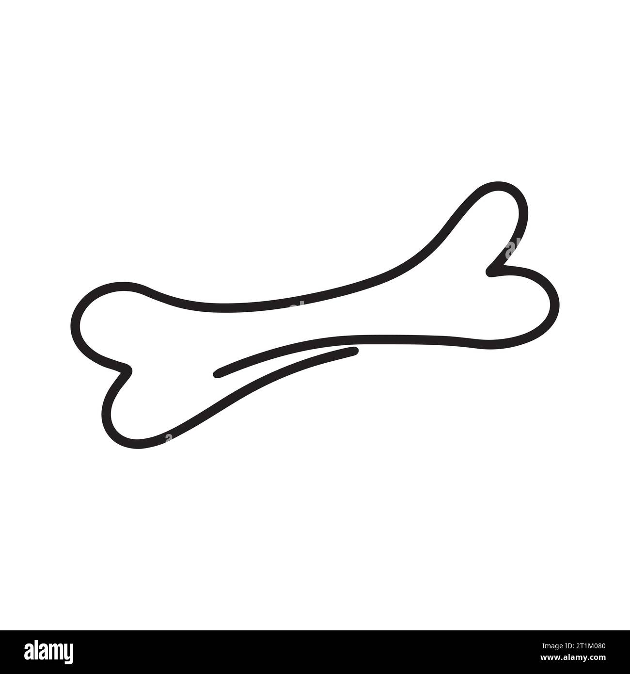 Bone for dog template logo Stock Vector Image & Art - Alamy