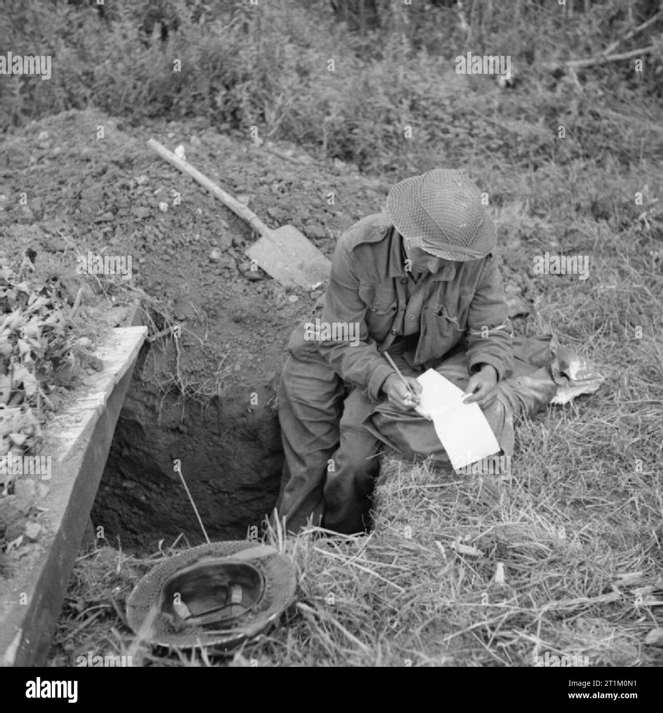 The British Army in Normandy 1944 Pte W Nodder of the Royal Welsh ...