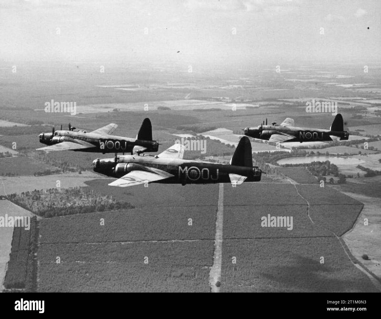 RAF Bomber Command Vickers Wellington Mk Is of No. 149 Squadron in ...
