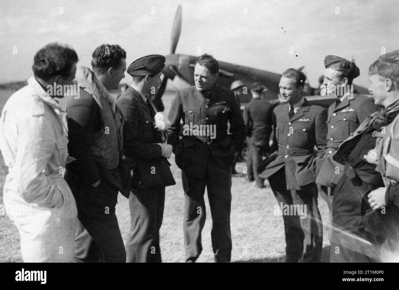 RAF Fighter Command 1940 Pilots of No. 66 Squadron at Gravesend ...