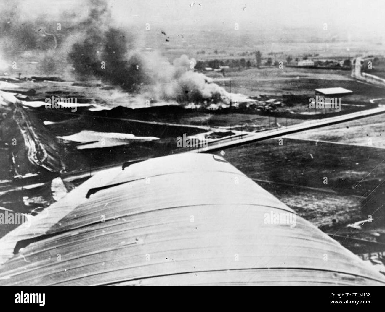 The German-soviet Invasion of Poland, 1939 The bombing of Warsaw: view ...