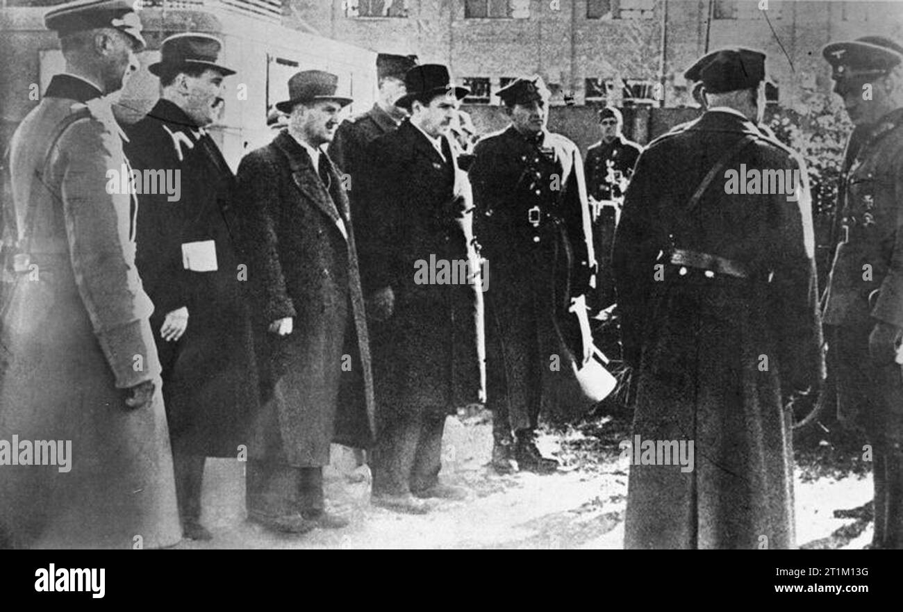The German-soviet Invasion of Poland, 1939 Members of Polish Parliament ...