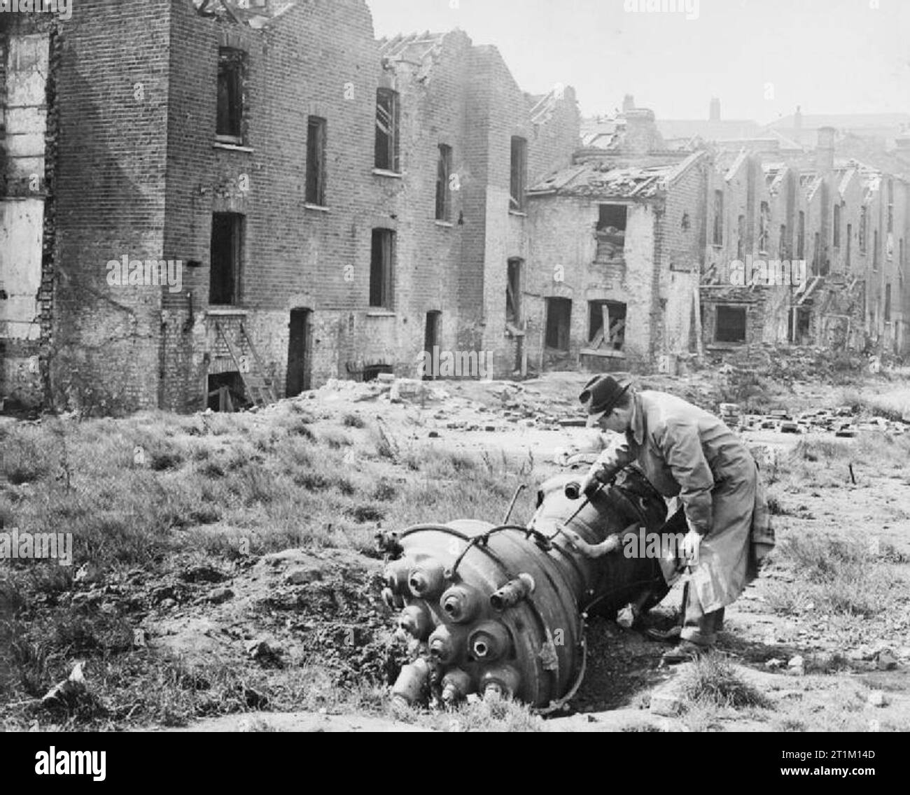 The London Blitz - V2 Rocket Bomb Incident at Chinatown, Limehouse ...