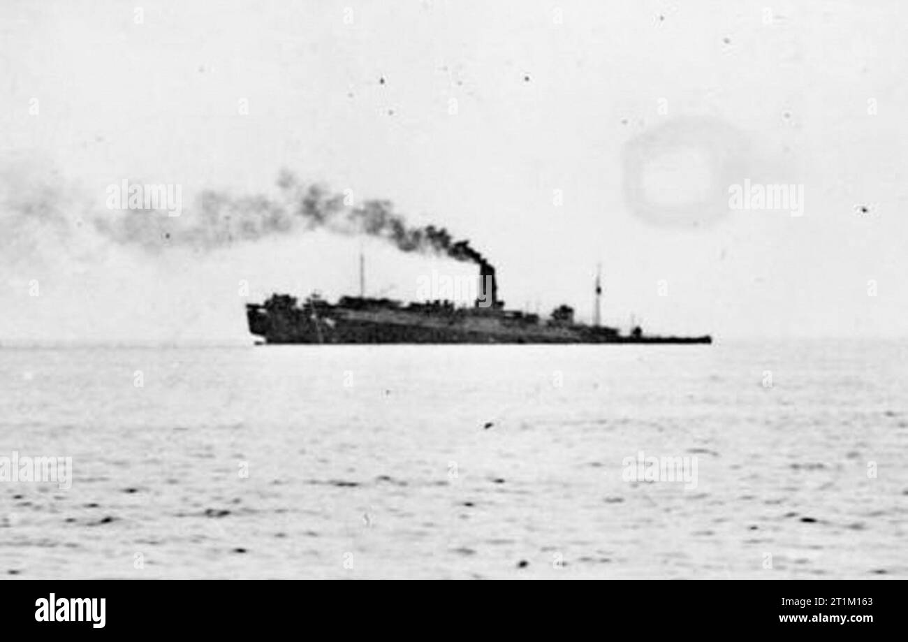 The Sinking of the Cunard Liner Ss Lancastria Off St Nazaire Stock ...