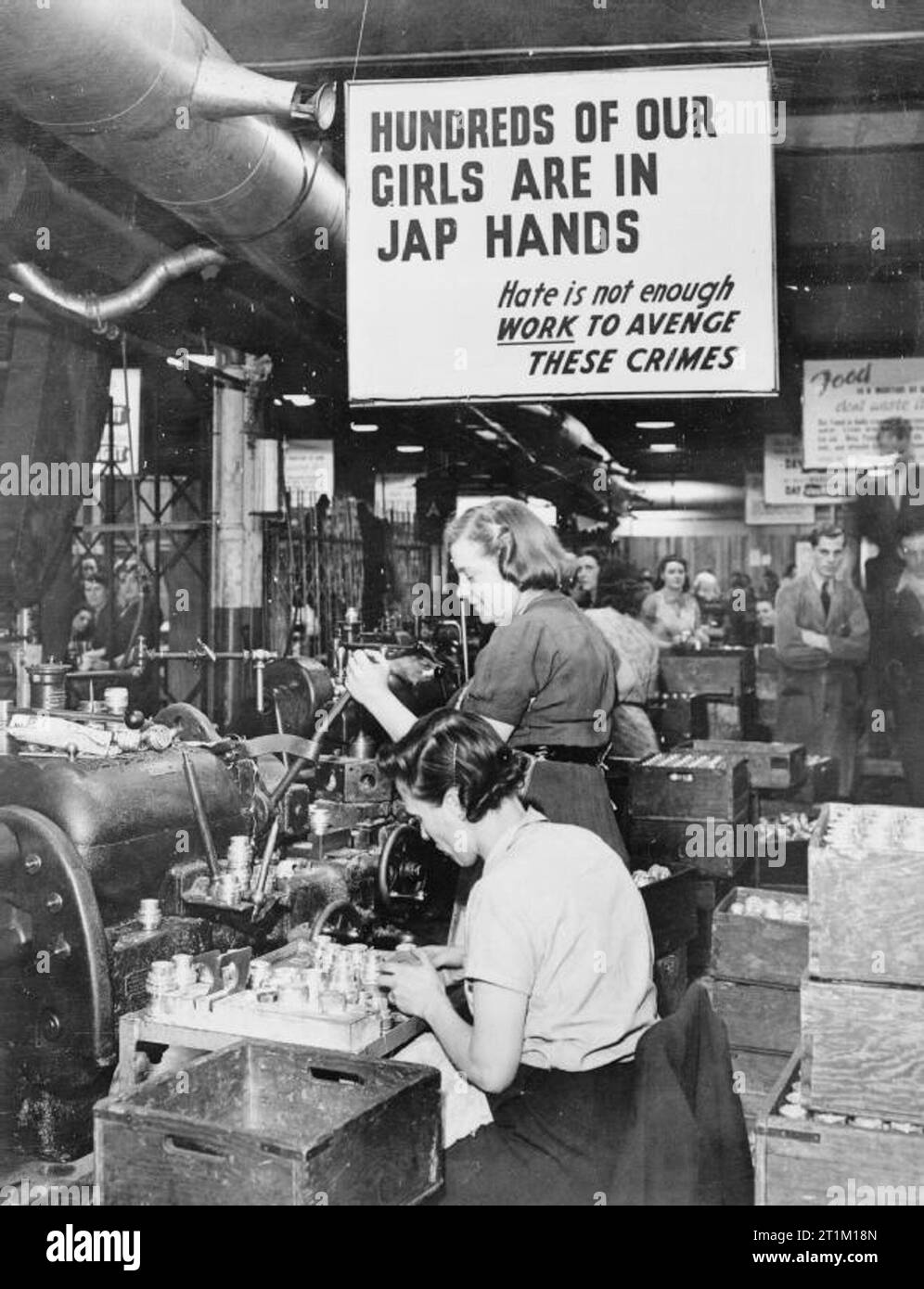 Second world war britain posters Black and White Stock Photos & Images ...