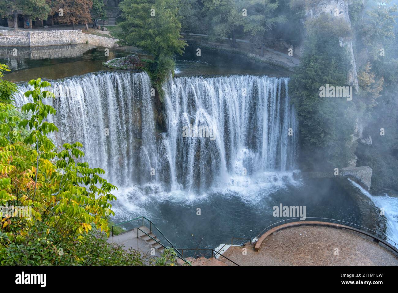 Pliva river in jajce hi-res stock photography and images - Alamy