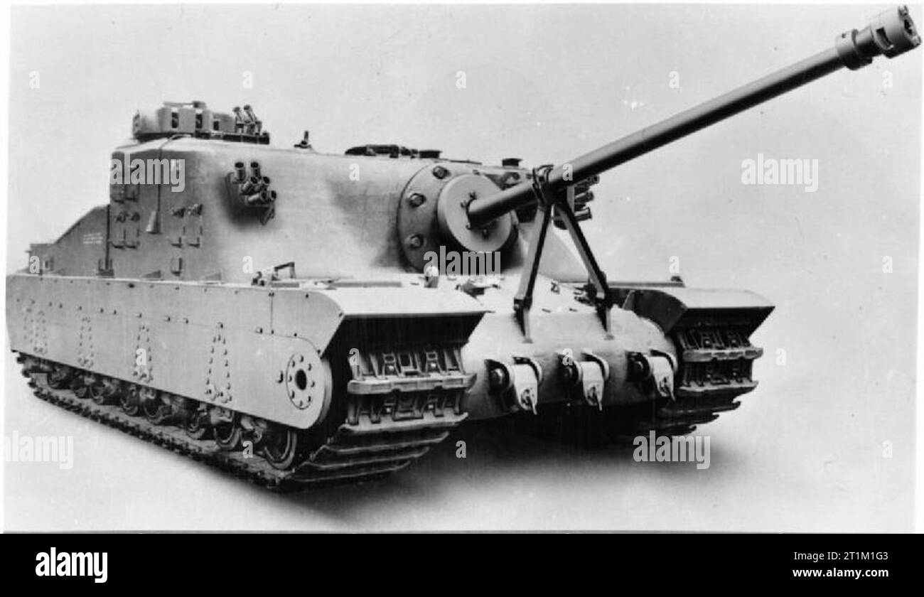 Tortoise heavy assault tank Black and White Stock Photos & Images - Alamy