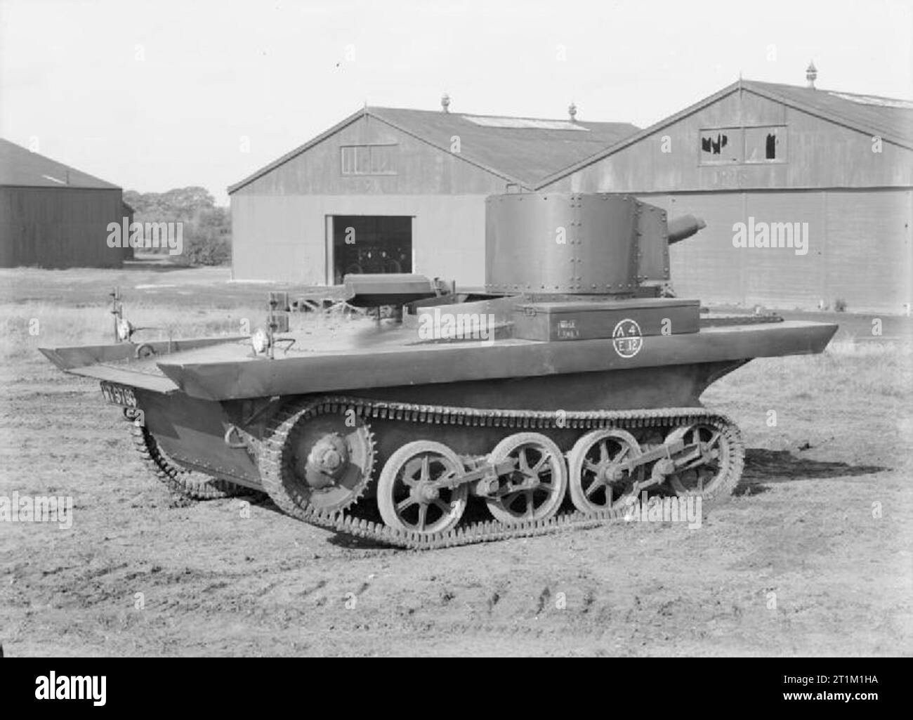 Vickers Light Amphibious Tank Stock Photo - Alamy