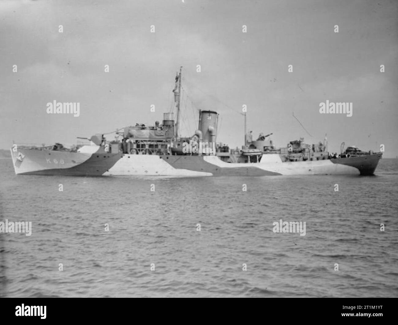 British Flower class corvette HMS Jonquil (K68 Stock Photo - Alamy