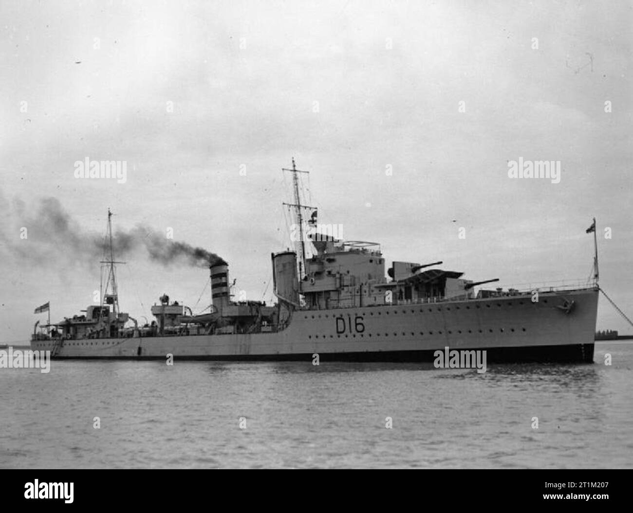 British I class destroyer HMS Ivanhoe Stock Photo - Alamy