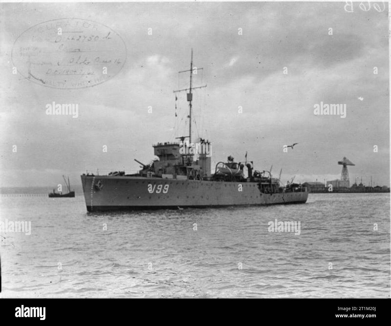British Halcyon class minesweeper HMS Jason Stock Photo - Alamy