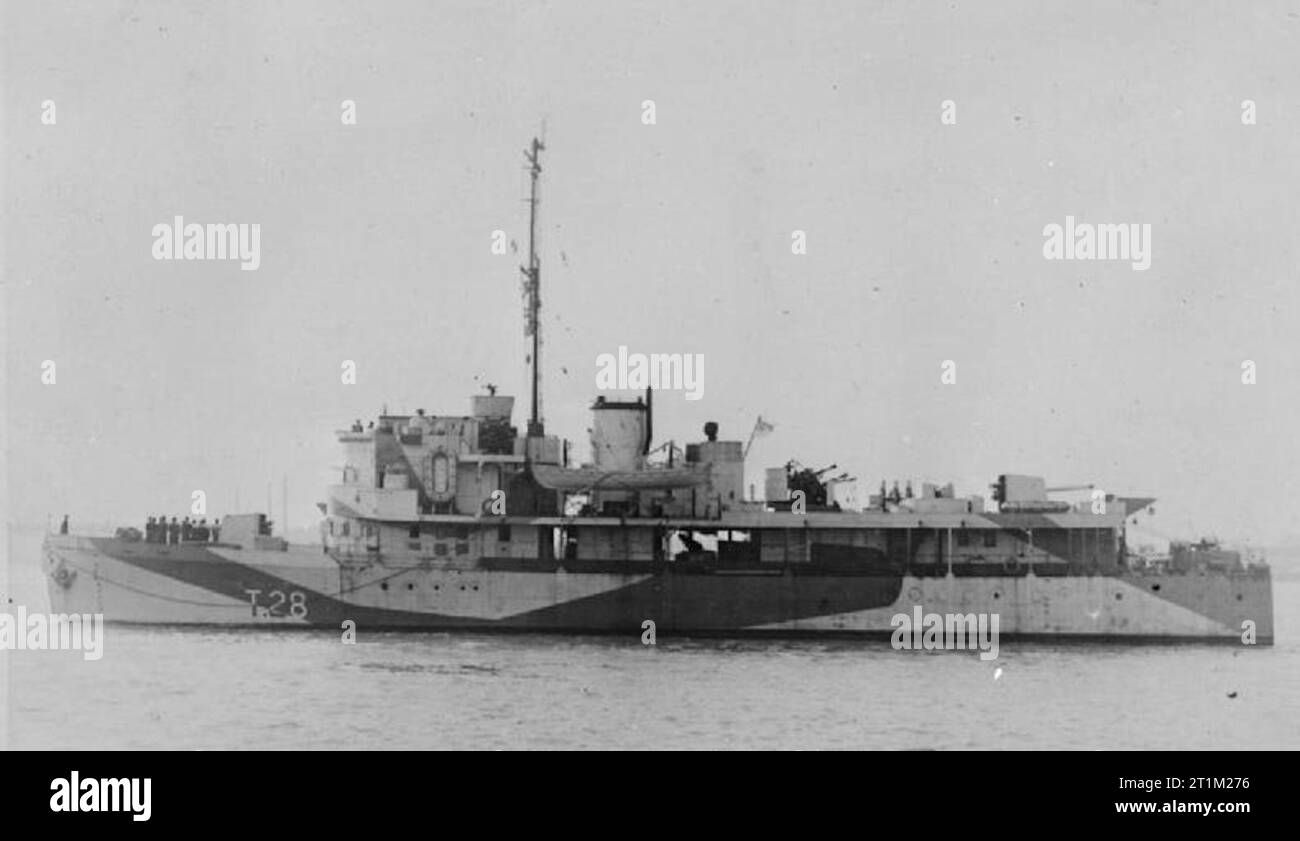 British gunboat HMS Locust Stock Photo - Alamy
