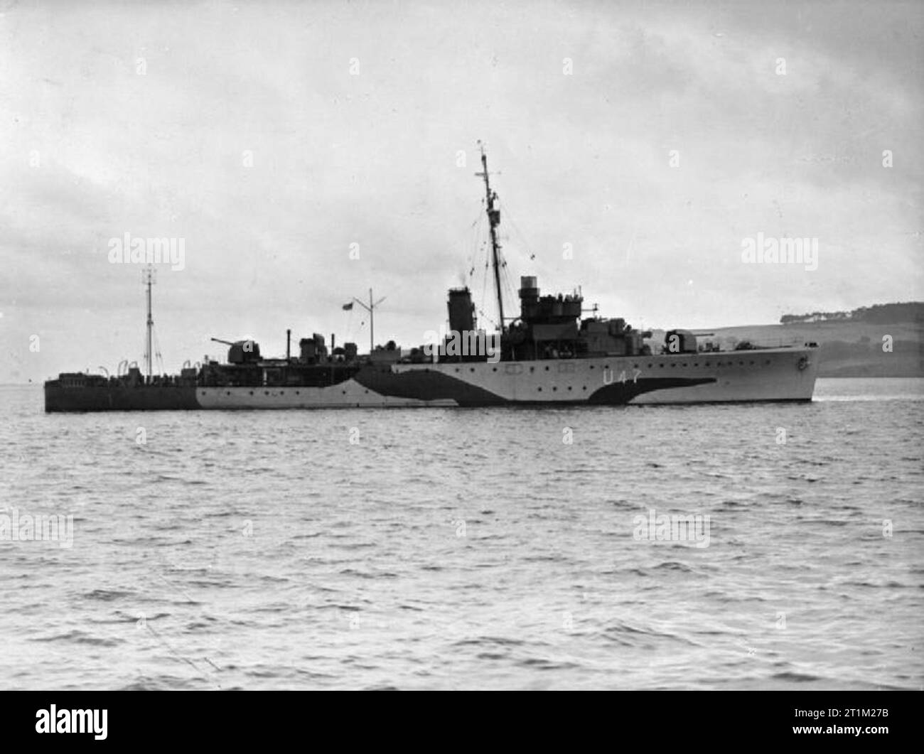 British sloop HMS Fleetwood Stock Photo - Alamy