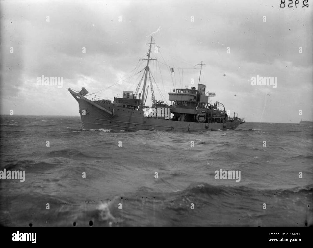 British Portuguese class naval trawler HMT Promise Stock Photo - Alamy