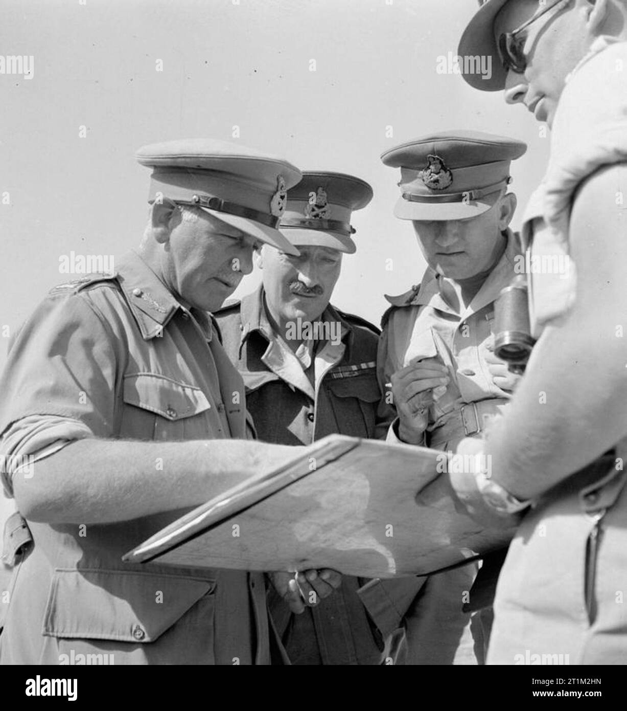 First Pictures From the Libyan Battle Lieutenant General Ritchie ...