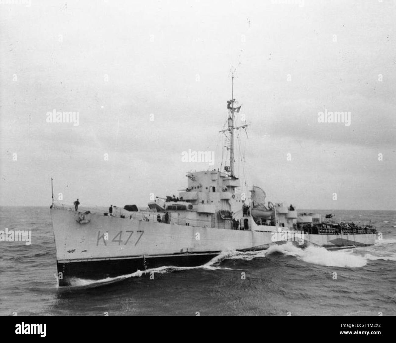 Captain class frigate HMS Grindall Stock Photo - Alamy