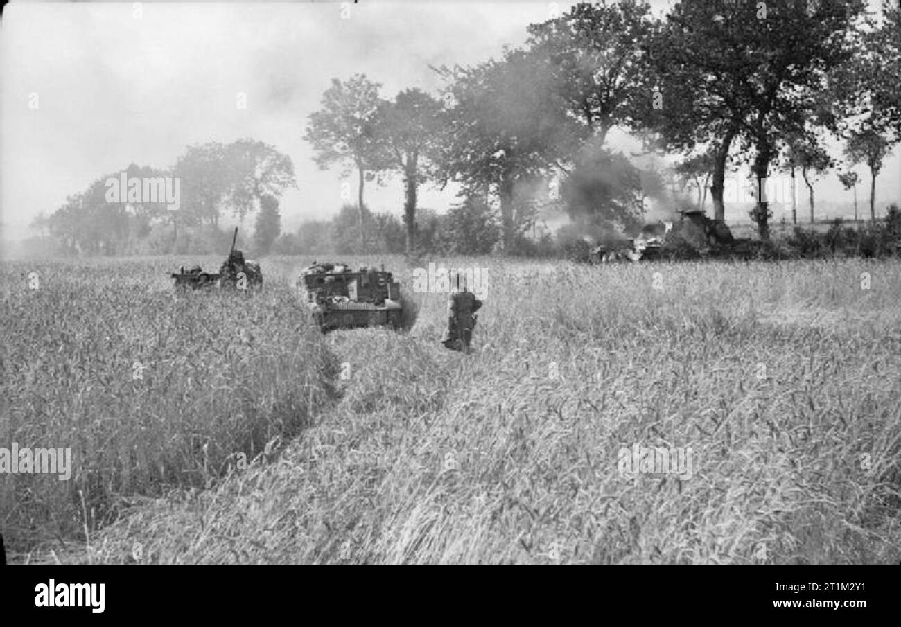 The British Army in Normandy 1944 Carriers of the Queen's Regiment ...