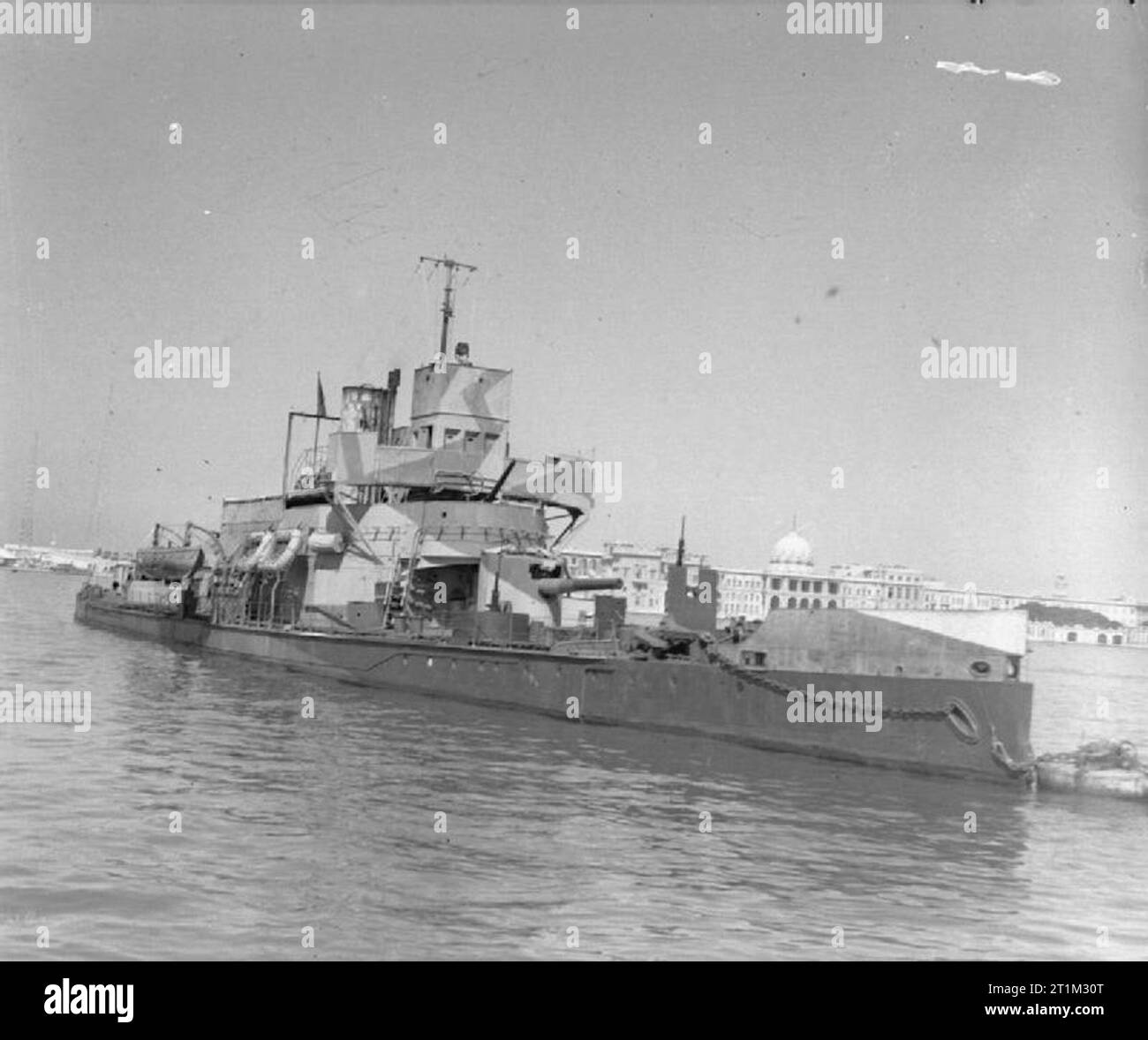 British Warships of the Second World War HMS APHIS, a river gunboat ...