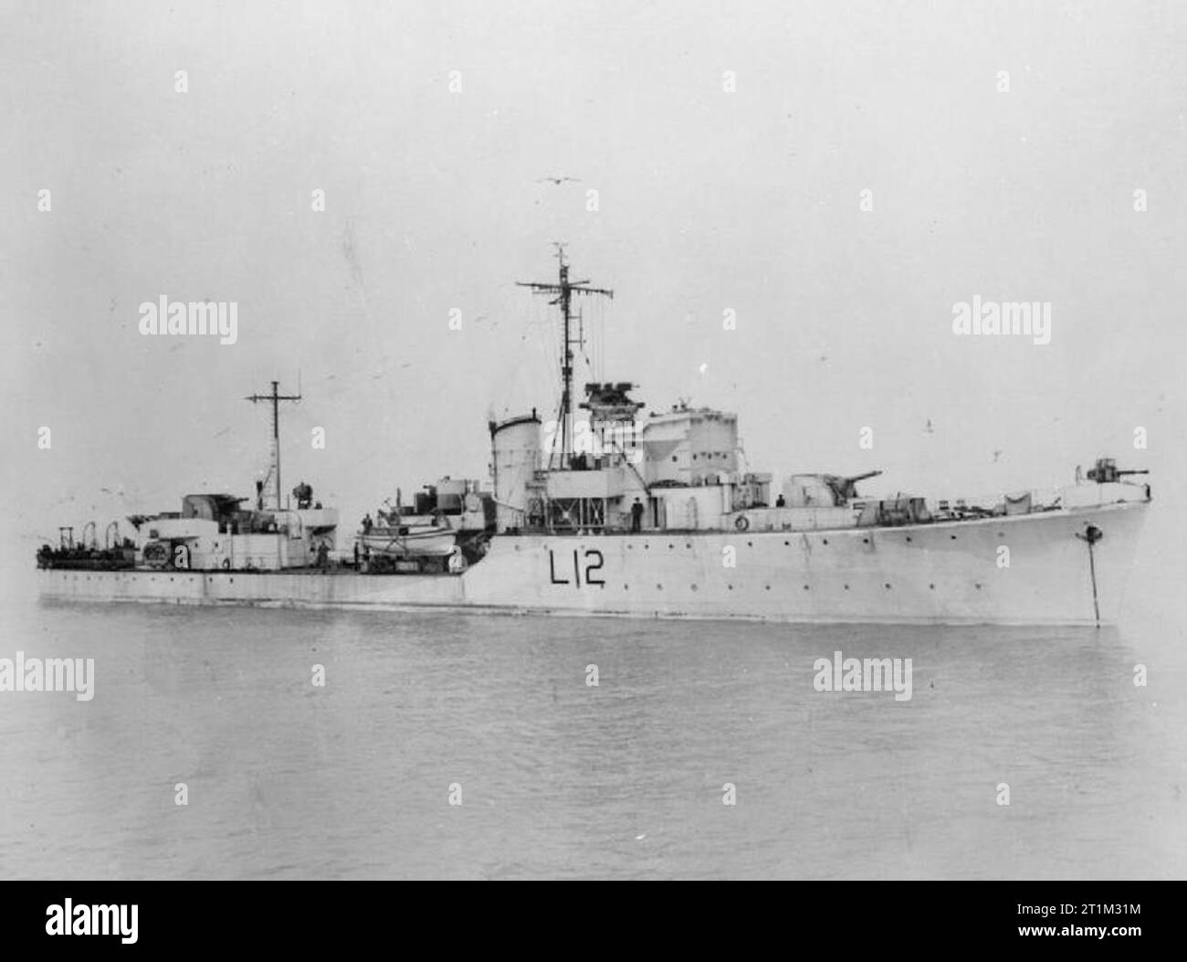 British Hunt class destroyer HMS Albrighton Stock Photo - Alamy