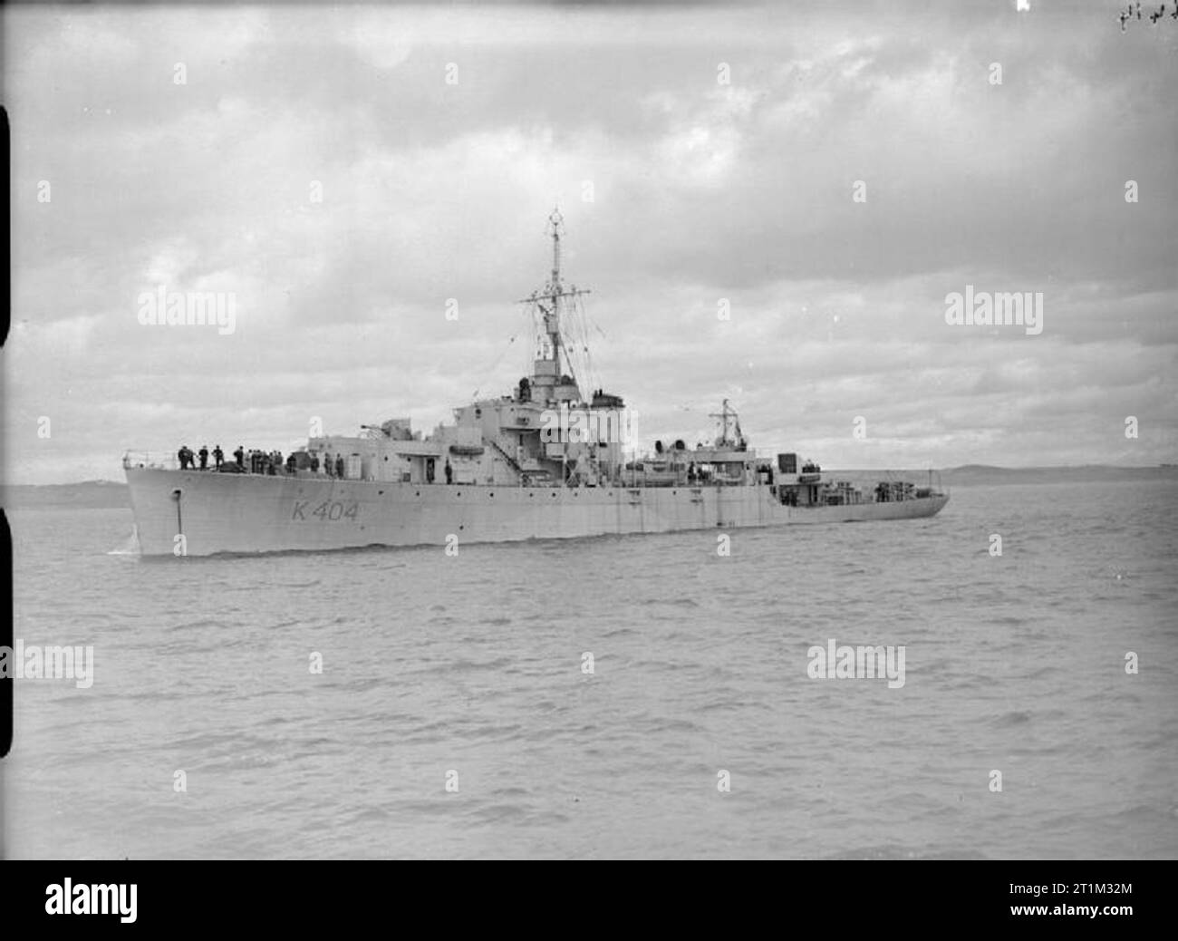 HMS Annan At anchor, coastal waters Stock Photo - Alamy