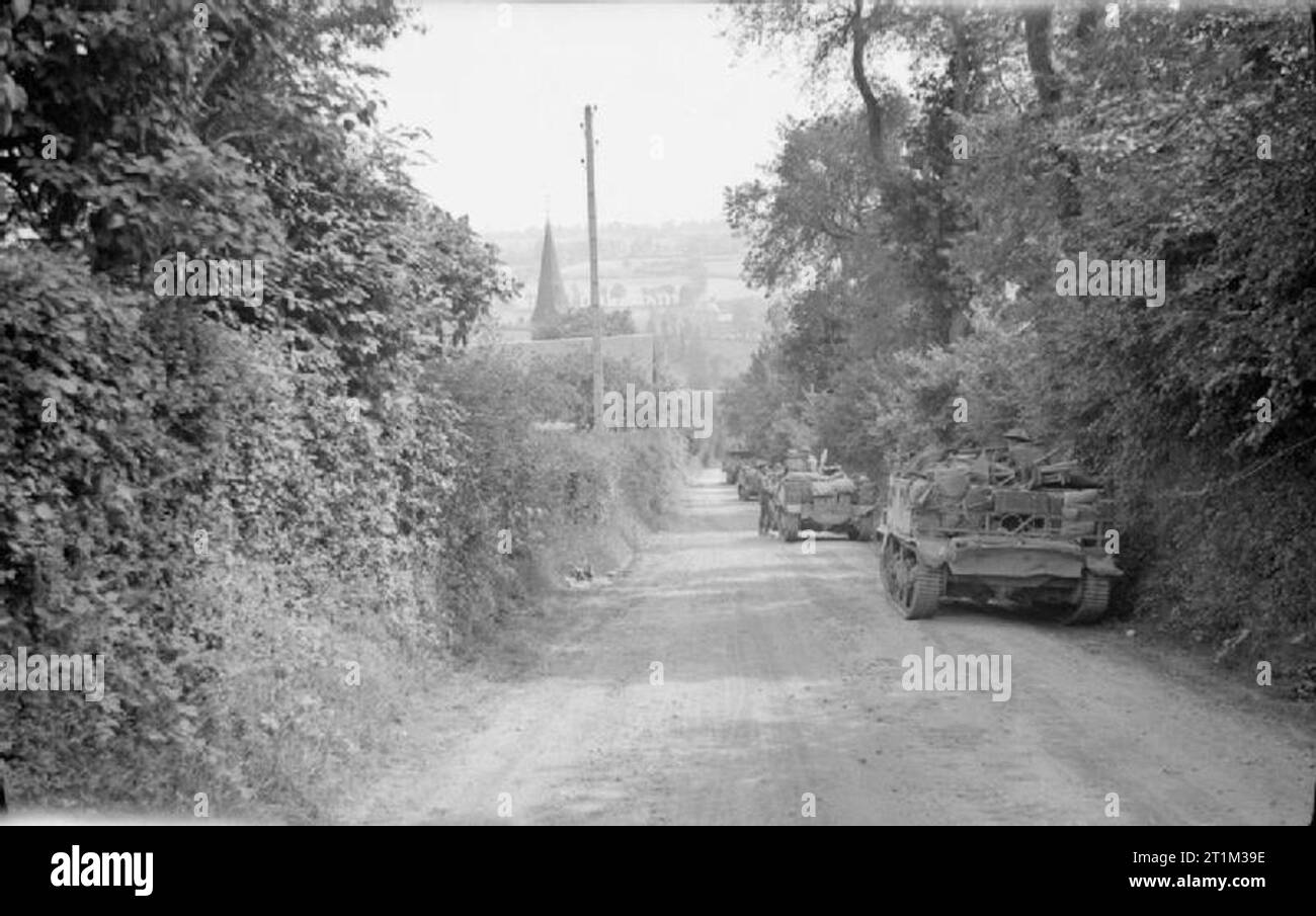 The British Army in Normandy 1944 Universal carriers of the Rifle ...