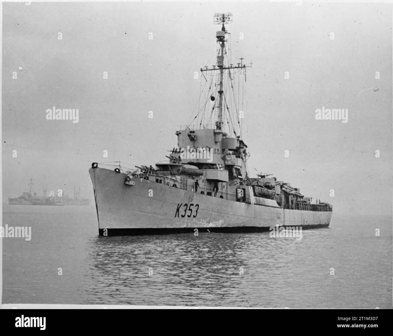 HMS Essington Underway Stock Photo - Alamy