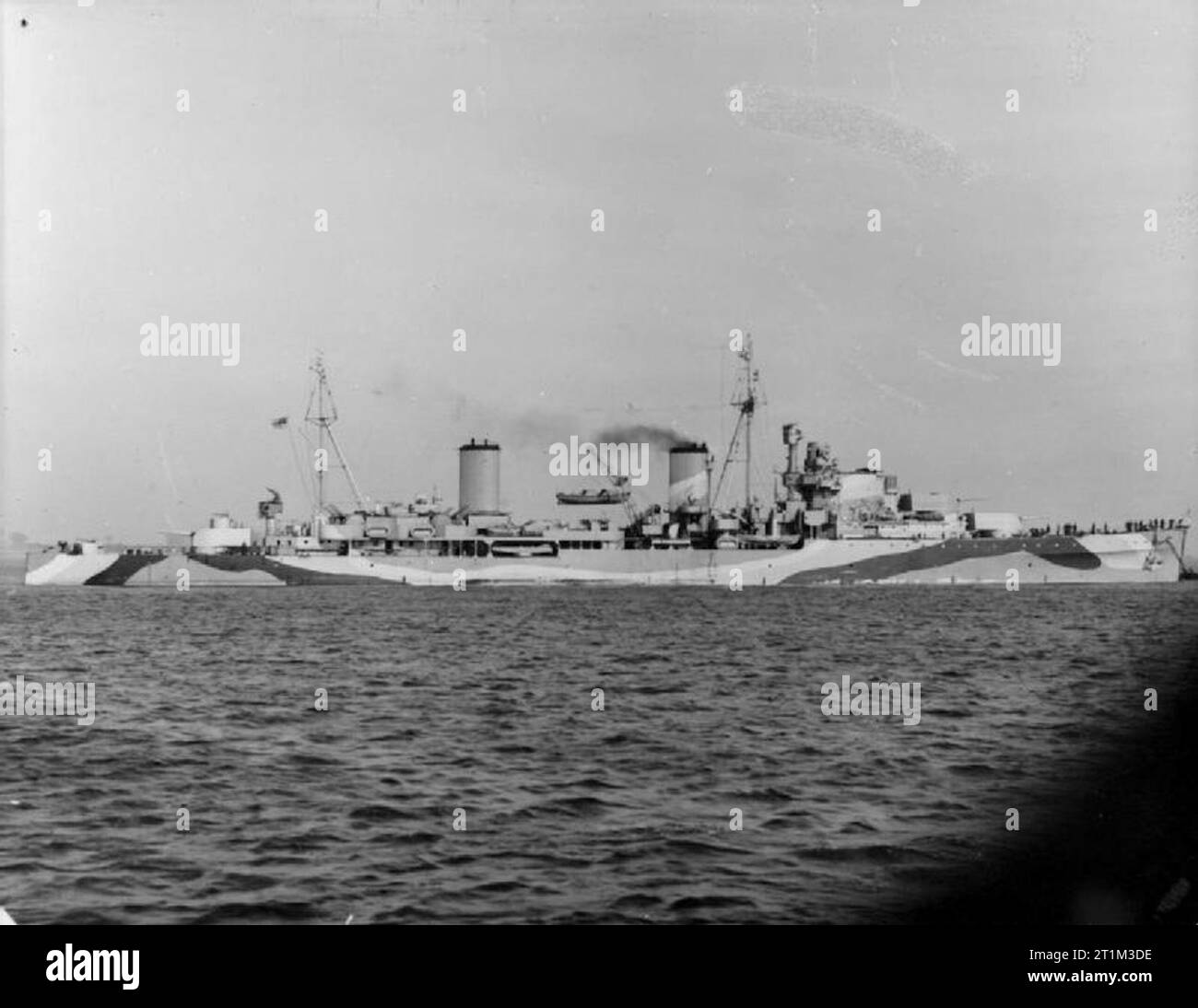 British light cruiser HMS Arethusa Stock Photo - Alamy