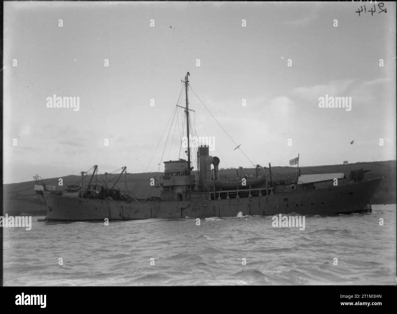 HMS Kilmun Underway. Comment : for information on this Q-ship and cable ...