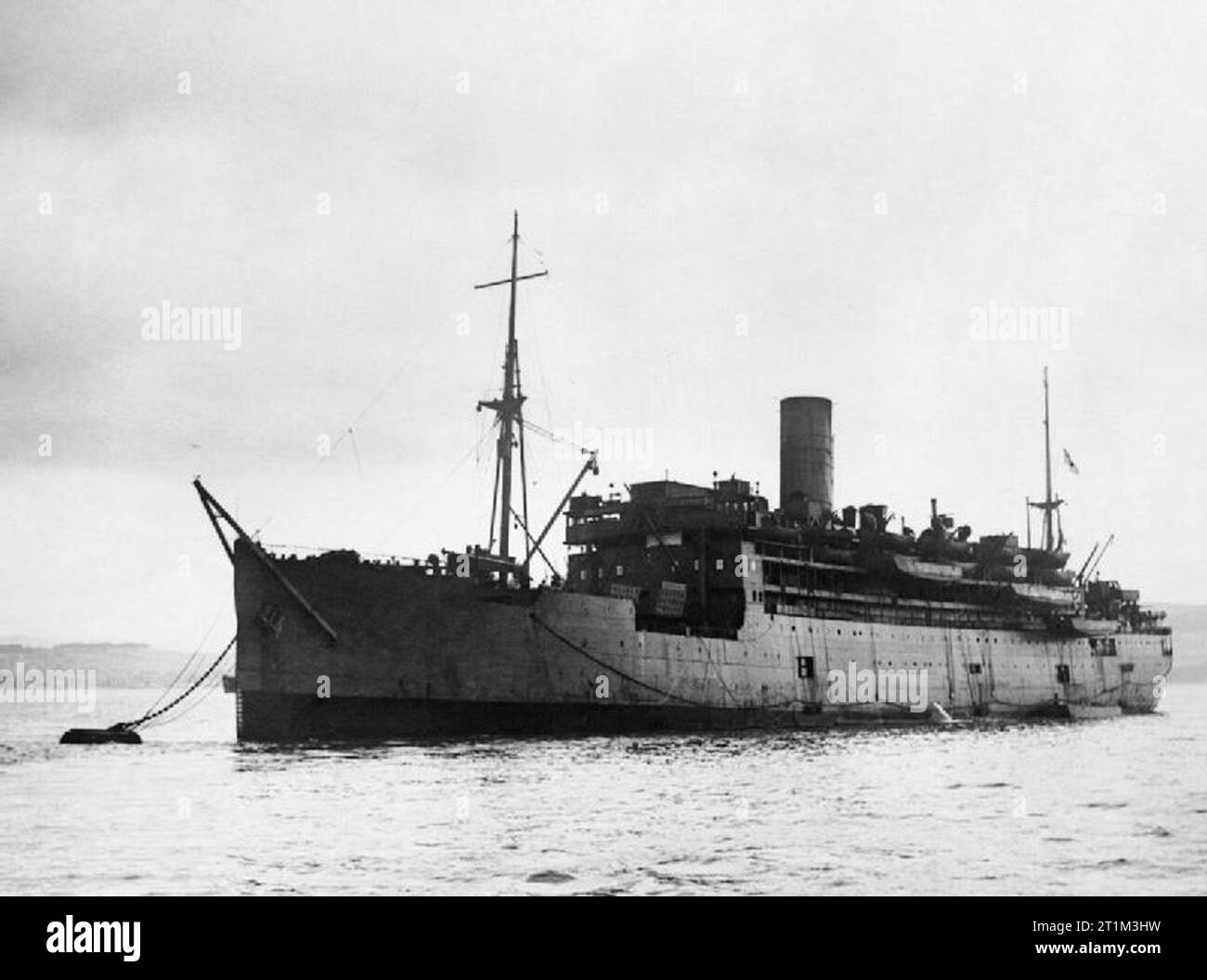 HMS KARANJA Moored Stock Photo - Alamy