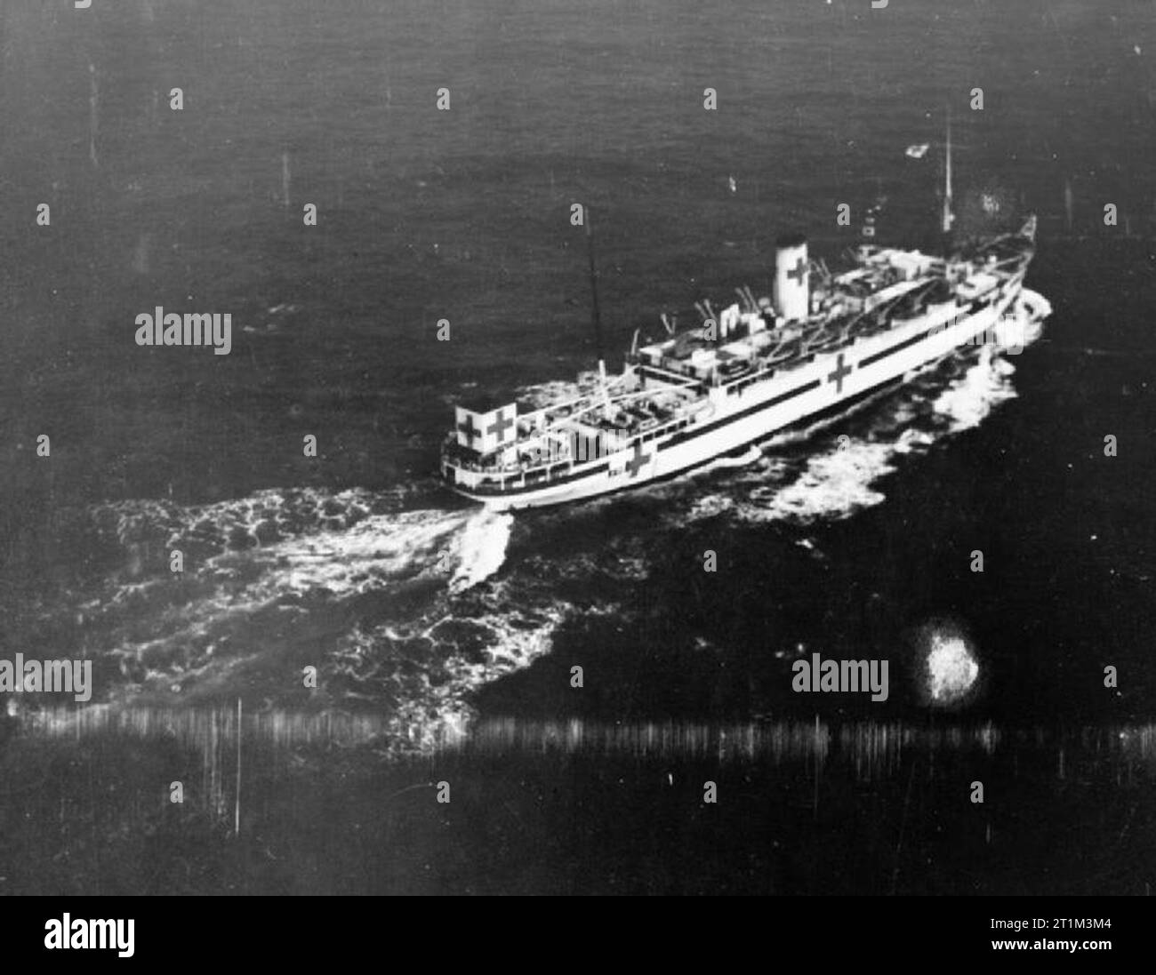 HMS Llandovery Castle Underway Stock Photo - Alamy