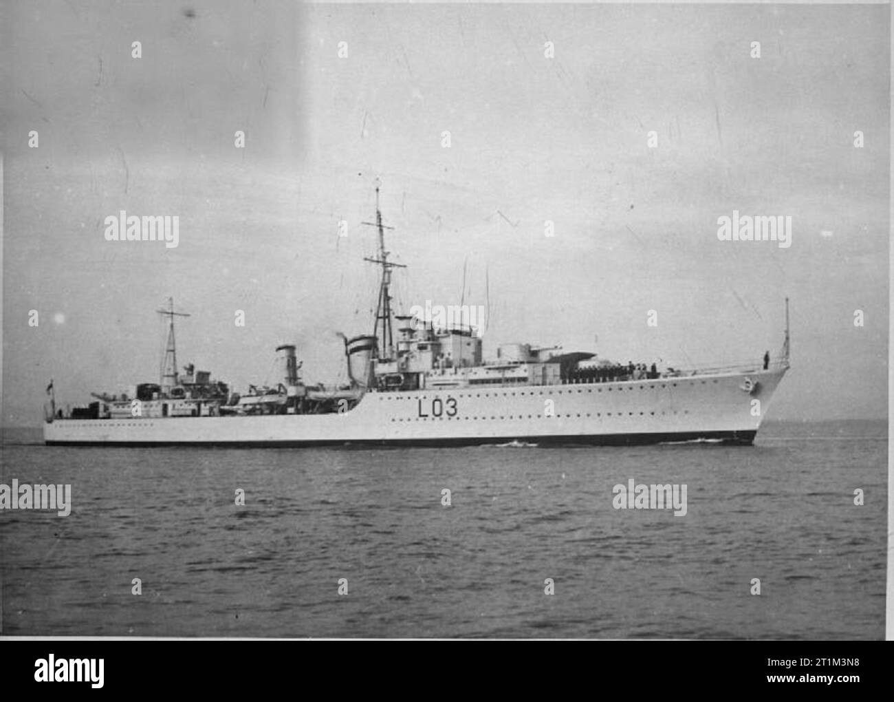 British Warships of the Second World War The Tribal class destroyer HMS ...
