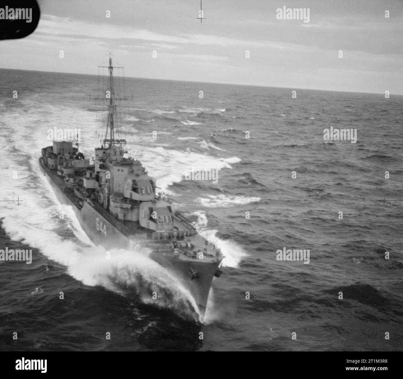 HMS Martin Underway Stock Photo - Alamy