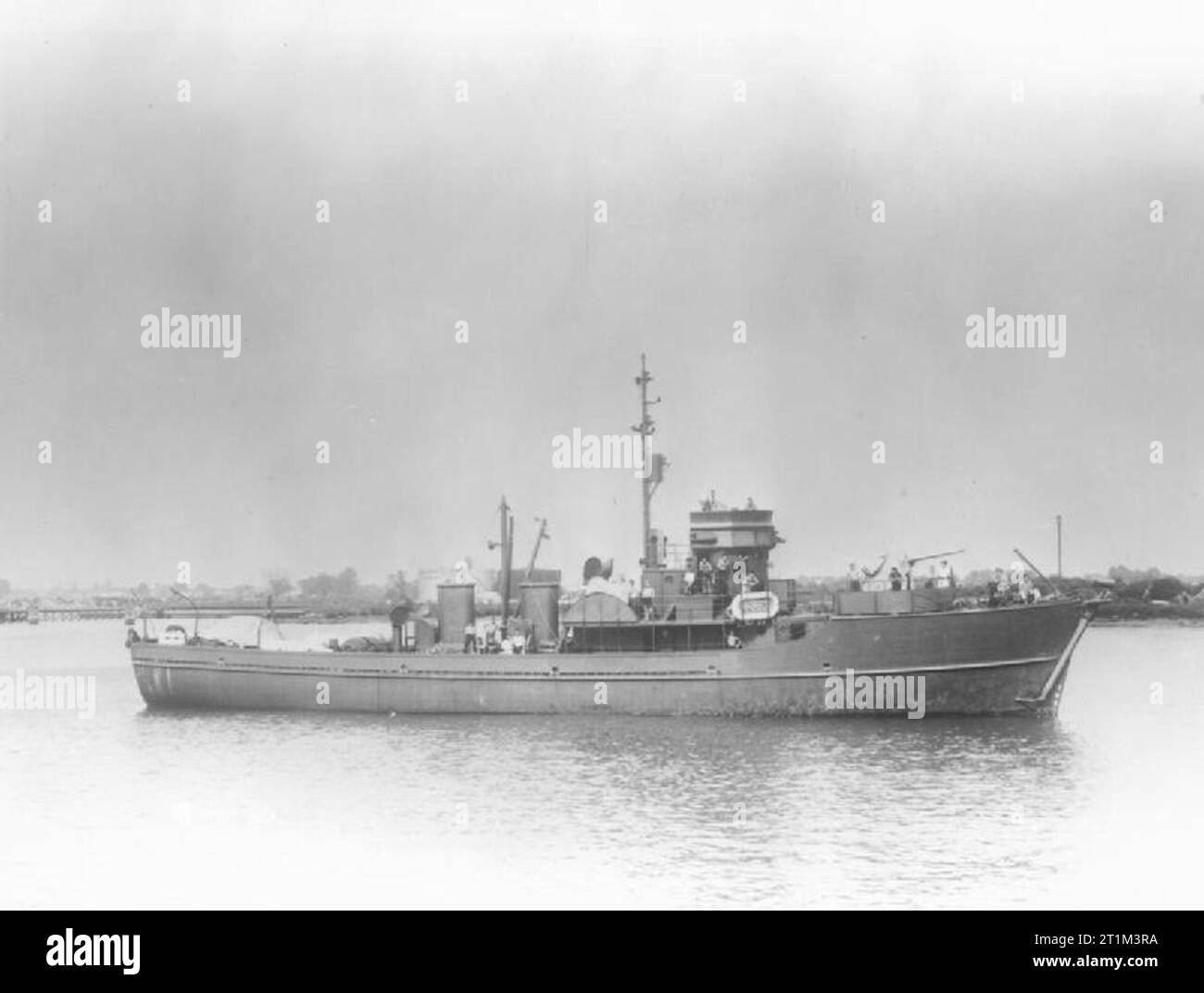 British Yard Minesweeper 2030 Stationary Stock Photo - Alamy