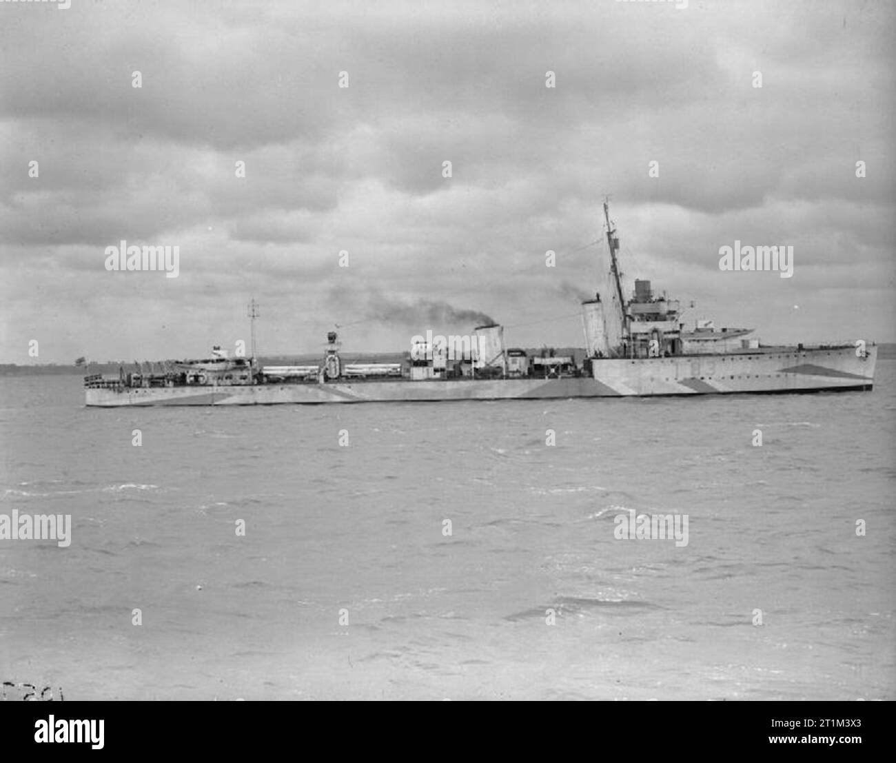 Destroyer leader Black and White Stock Photos & Images - Alamy