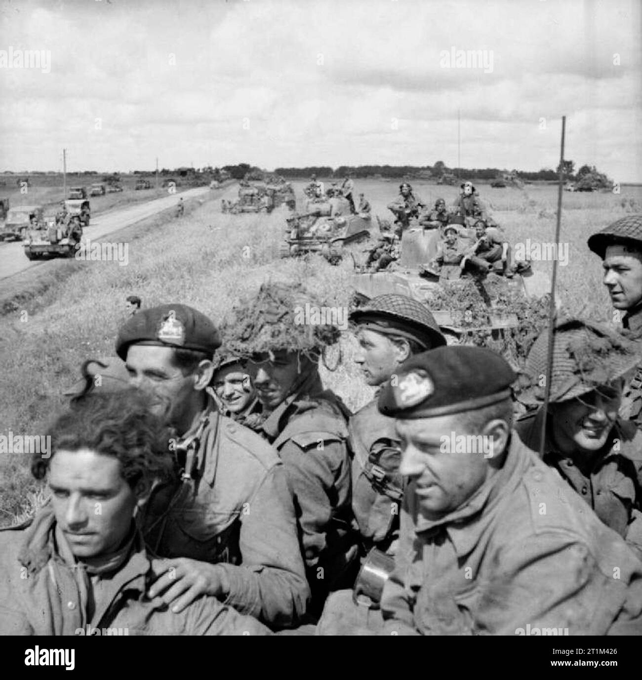 The British Army in Normandy 1944 Infantry of the 3rd Monmouthshire ...