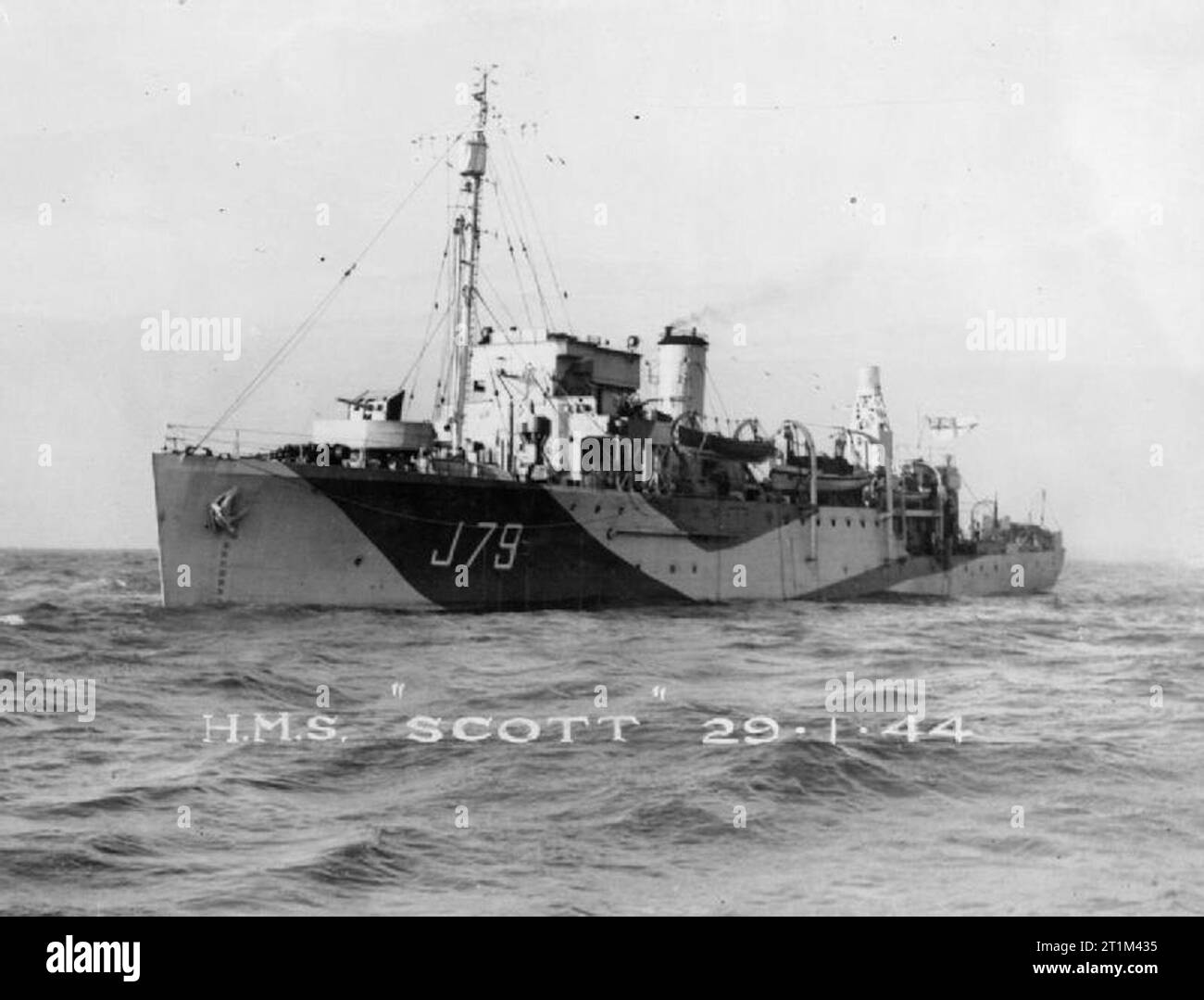 Hms scott hi-res stock photography and images - Alamy