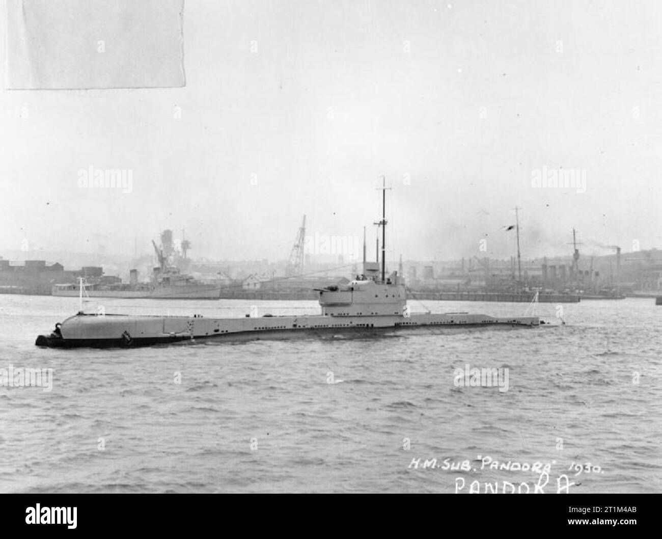 HMSM Pandora Underway Stock Photo - Alamy
