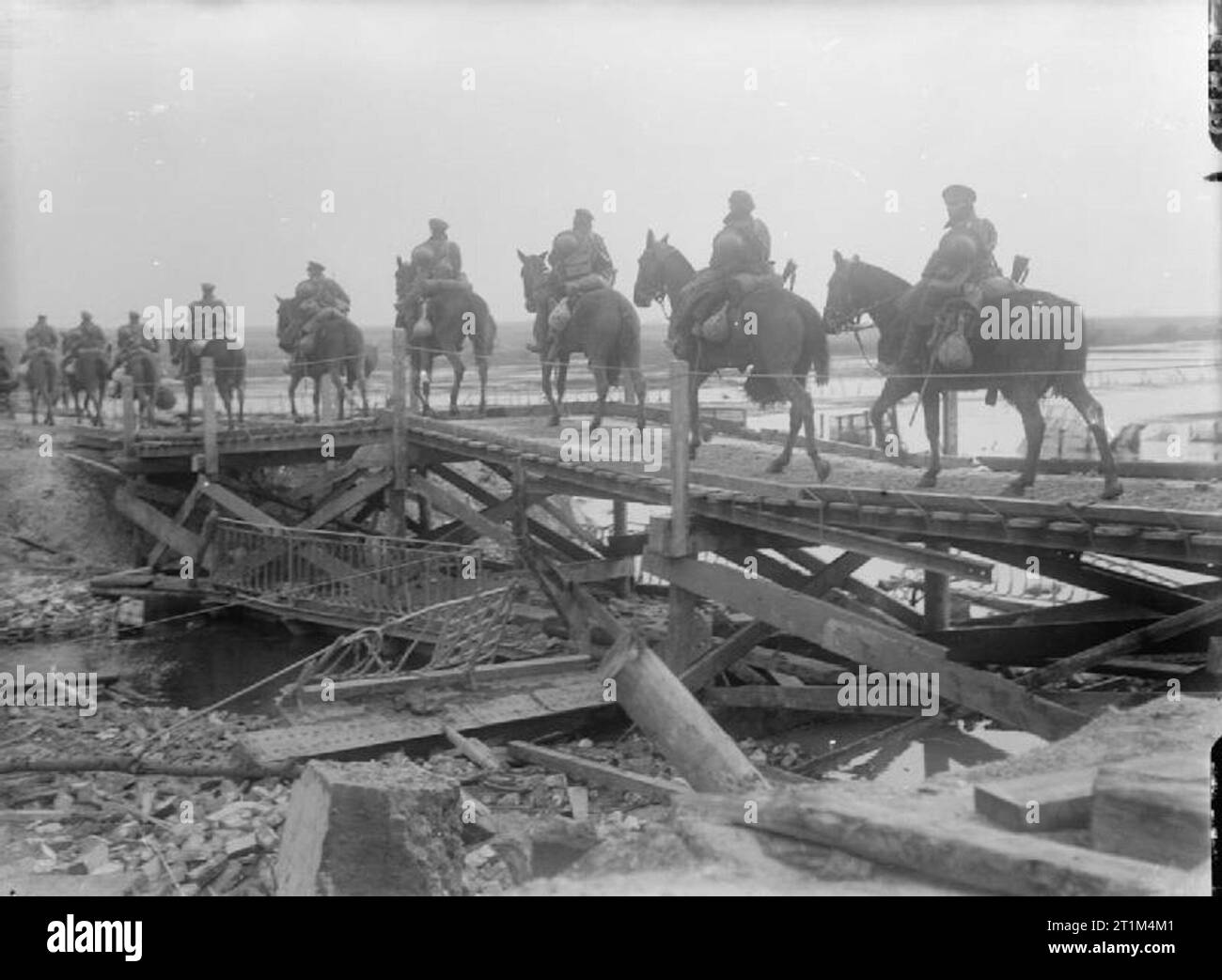 British cavalry 1917 Stock Photo - Alamy