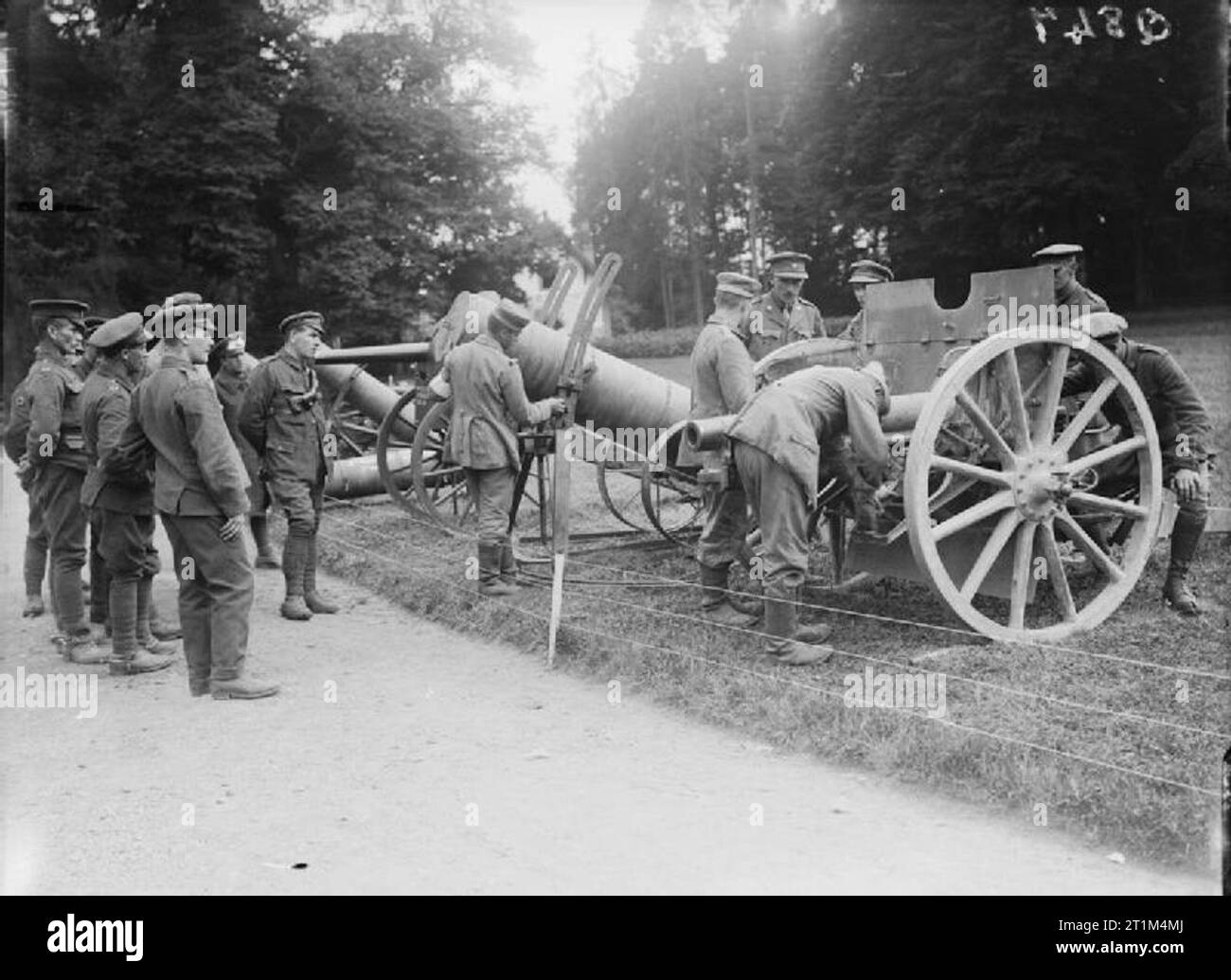Captured german artillery hi-res stock photography and images - Alamy