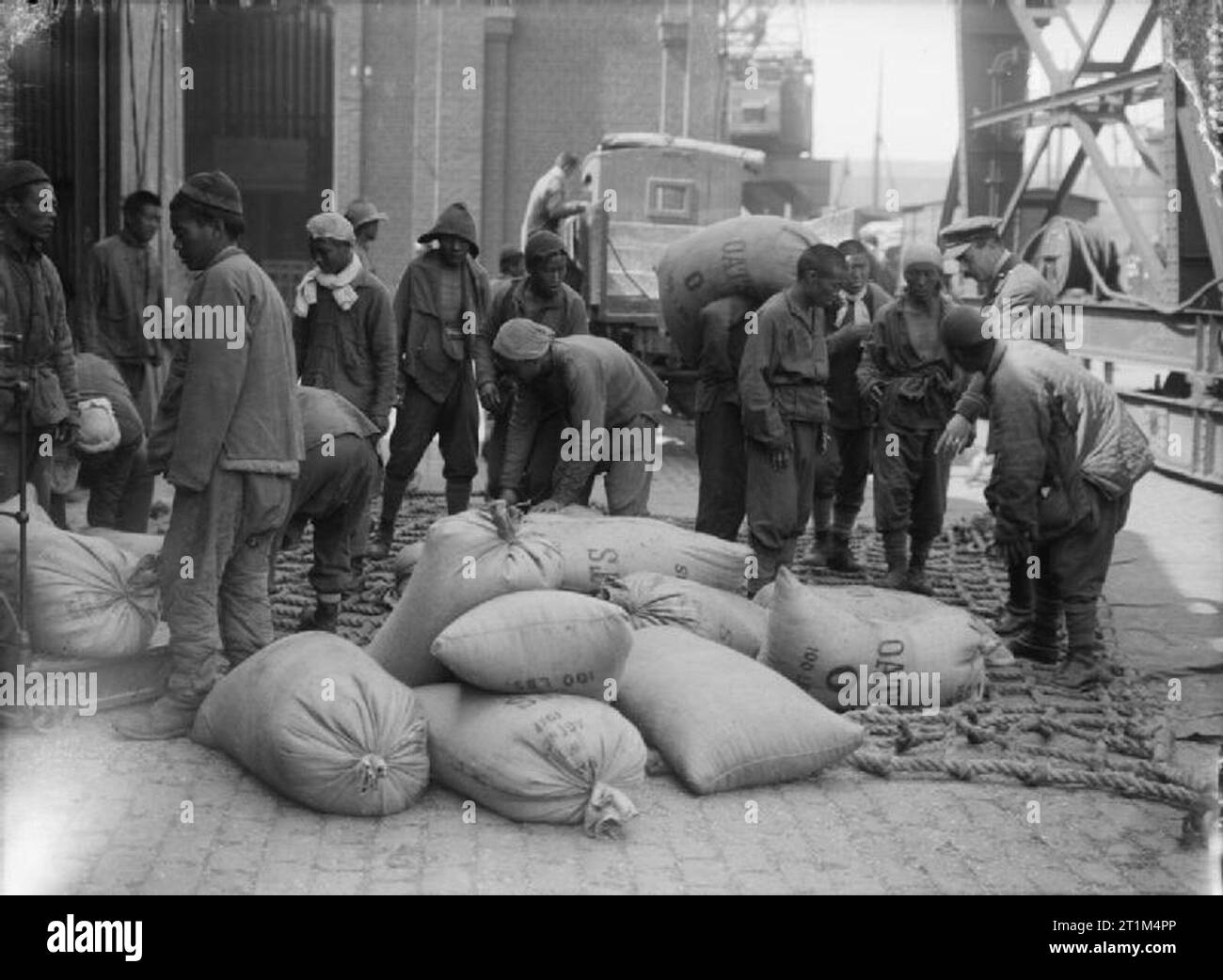 Chinese Labour Corps Stock Photo - Alamy