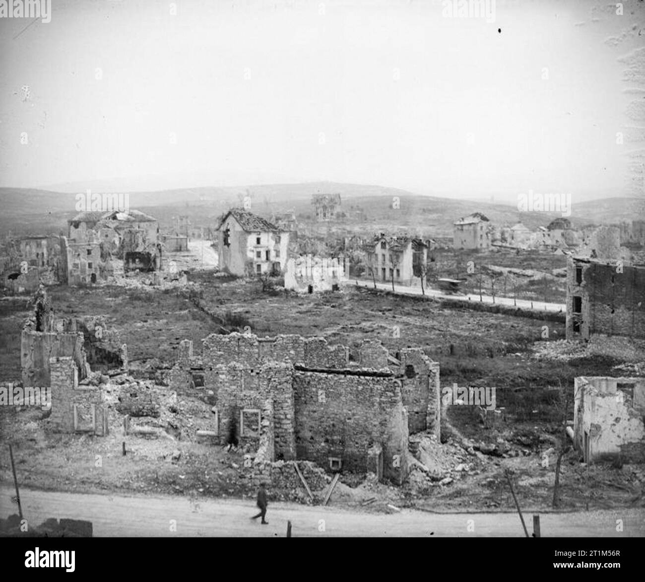 Ministry of Information First World War Official Collection Ruins in ...