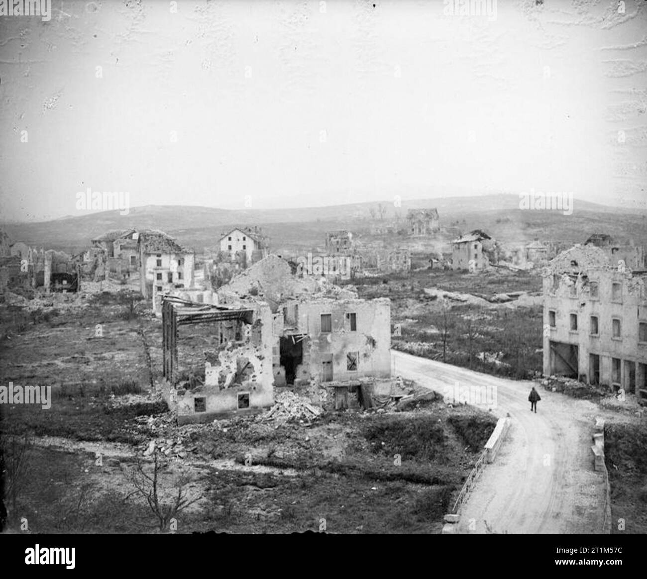 Ministry of Information First World War Official Collection Ruins in ...