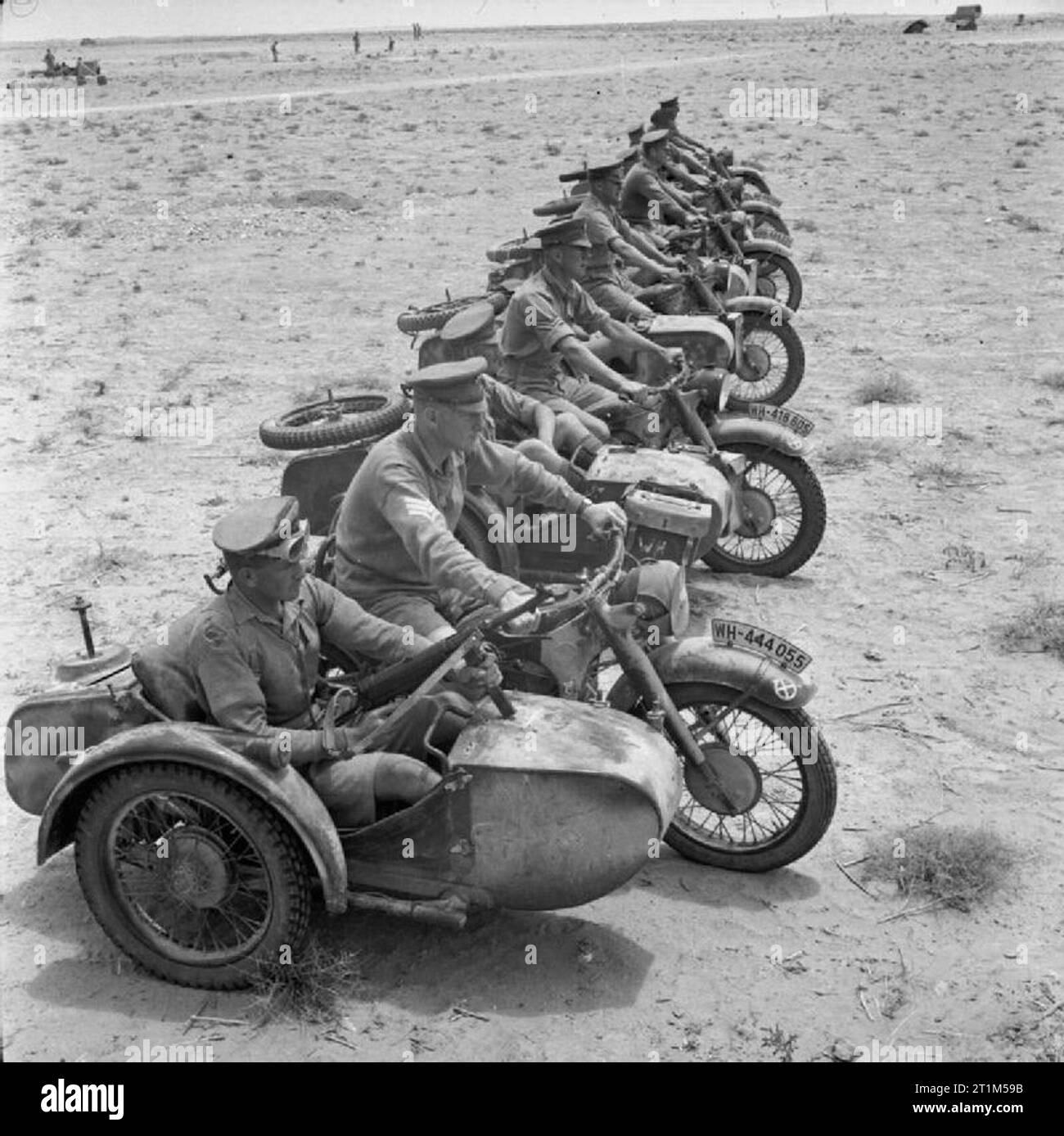 The British Army in North Africa 1941 British troops mounted on ...