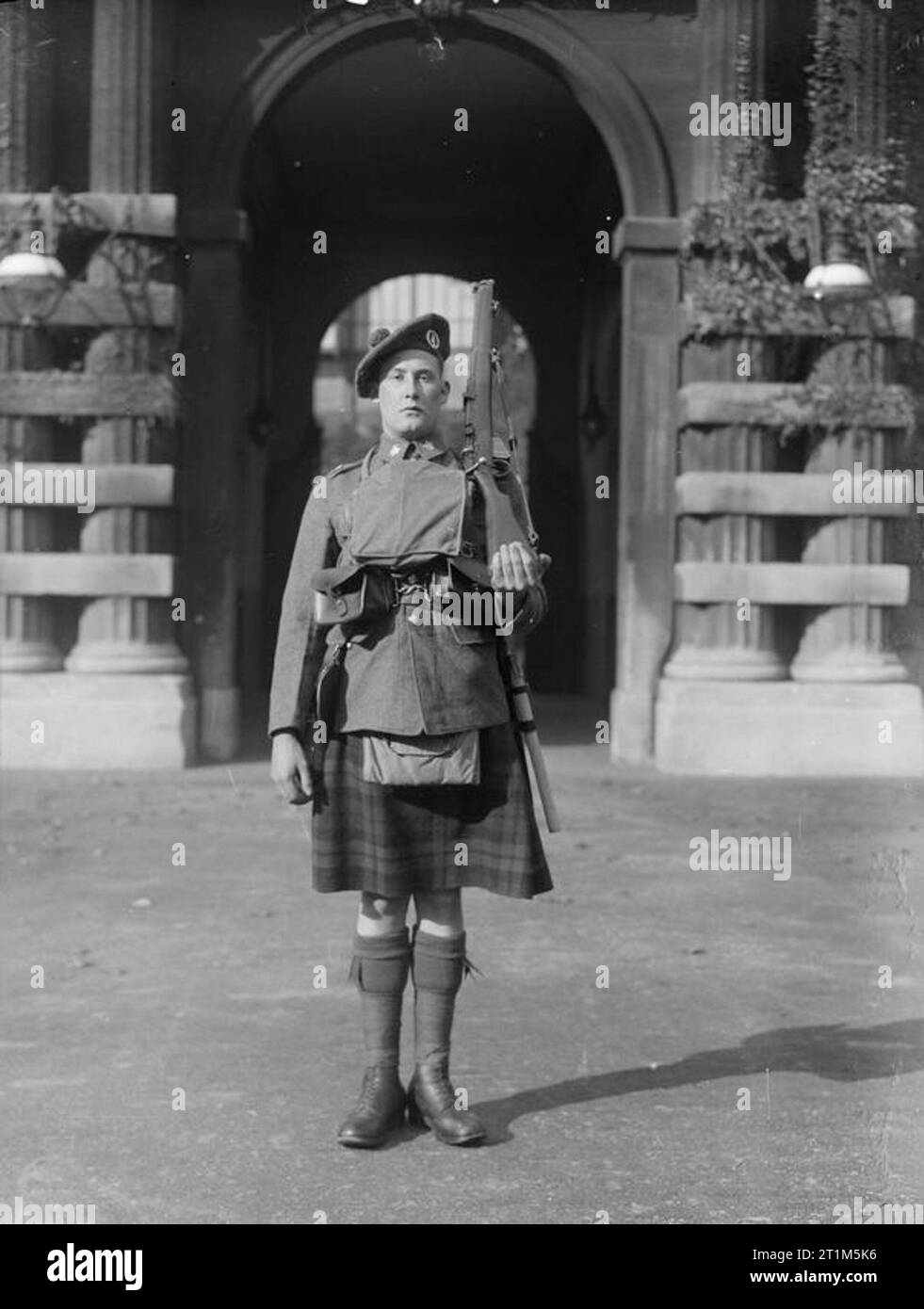 Full marching order Black and White Stock Photos & Images - Alamy