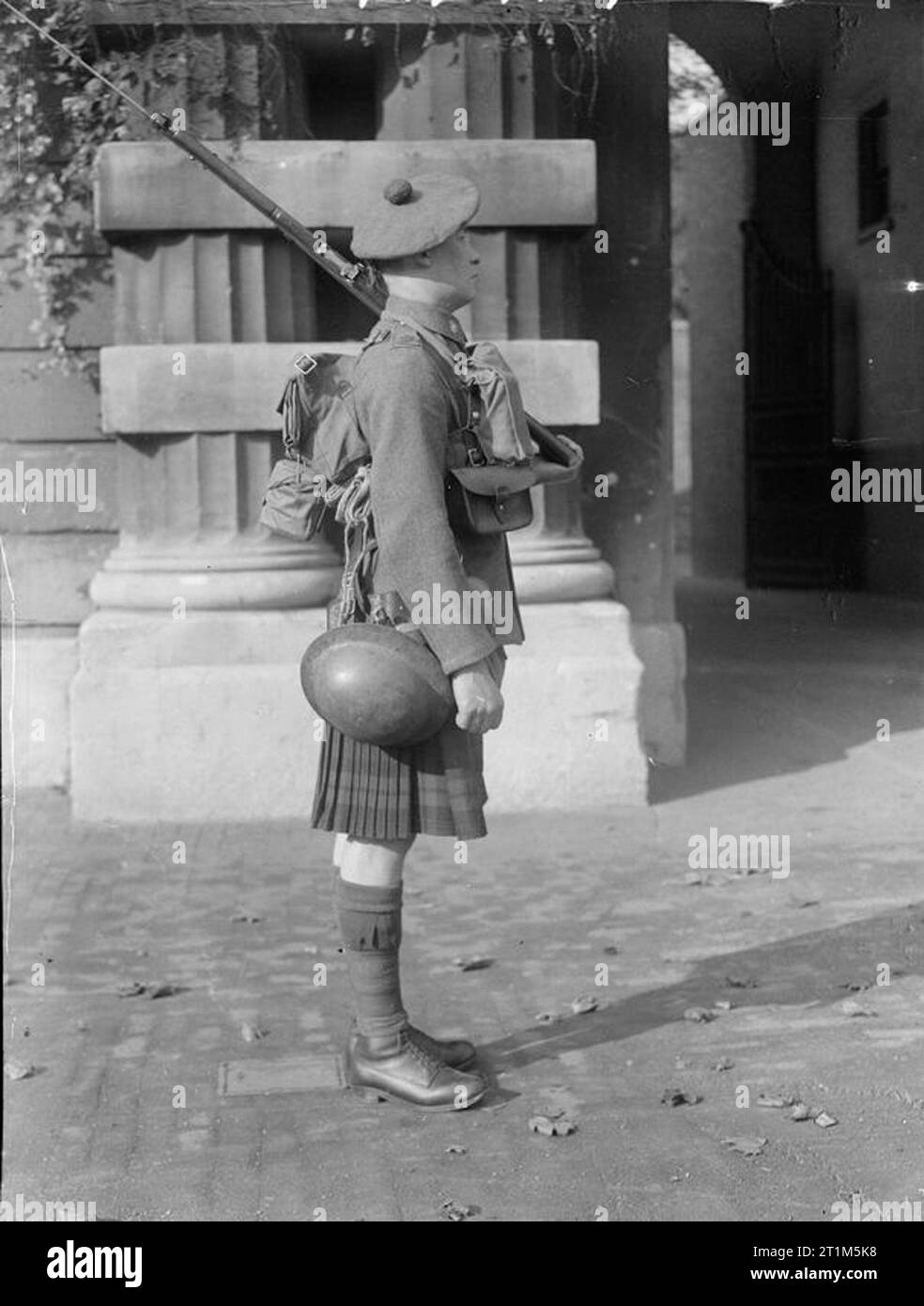 Full marching order Black and White Stock Photos & Images - Alamy