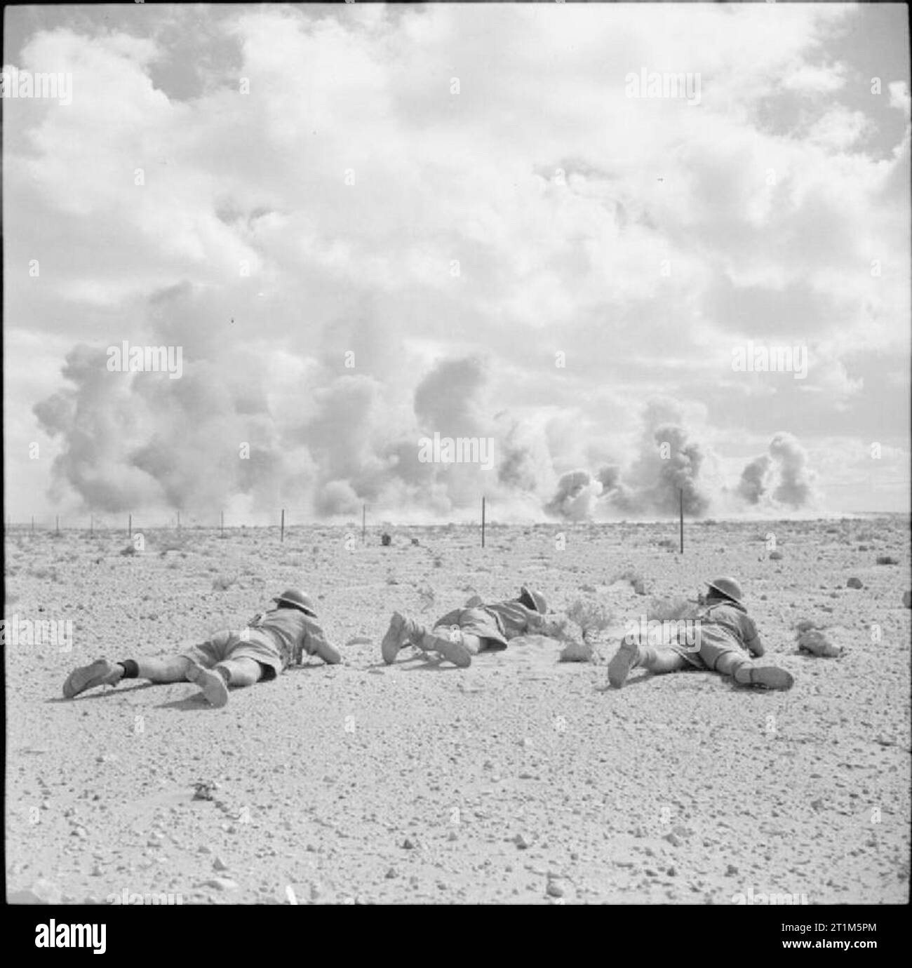 The British Army in North Africa 1941 During an exercise in the Western ...