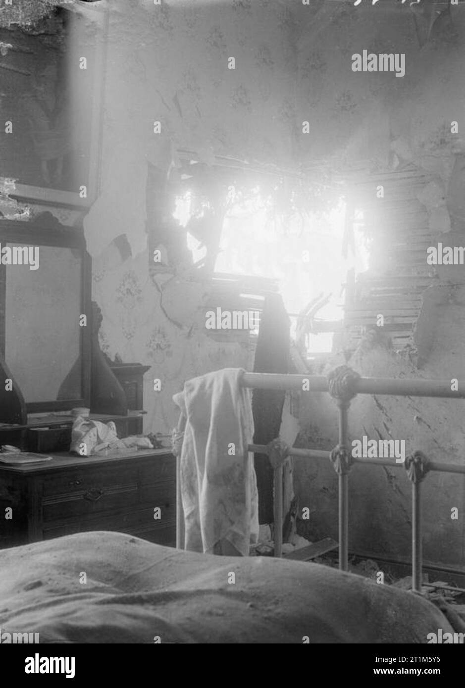 Ministry of Information First World War Official Collection Damage to ...